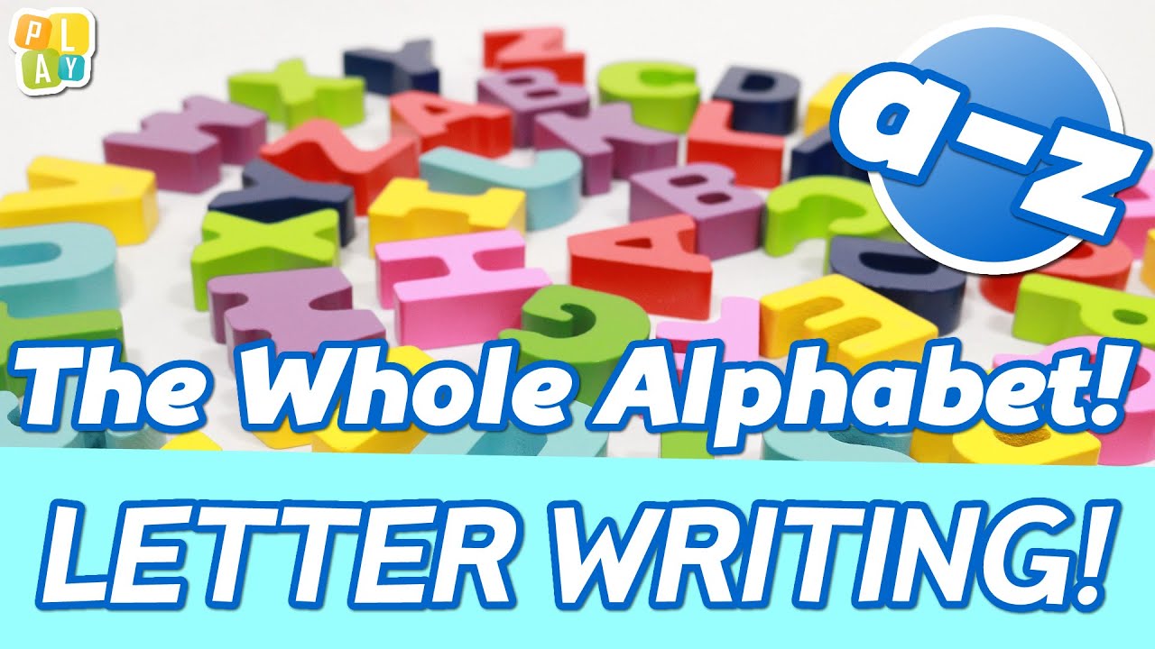 How to Write the COMPLETE Lowercase Alphabet for Kids A-Z - FREE Worksheets