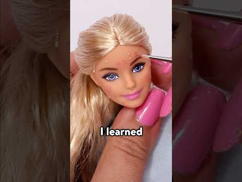 Giving Barbie Acne