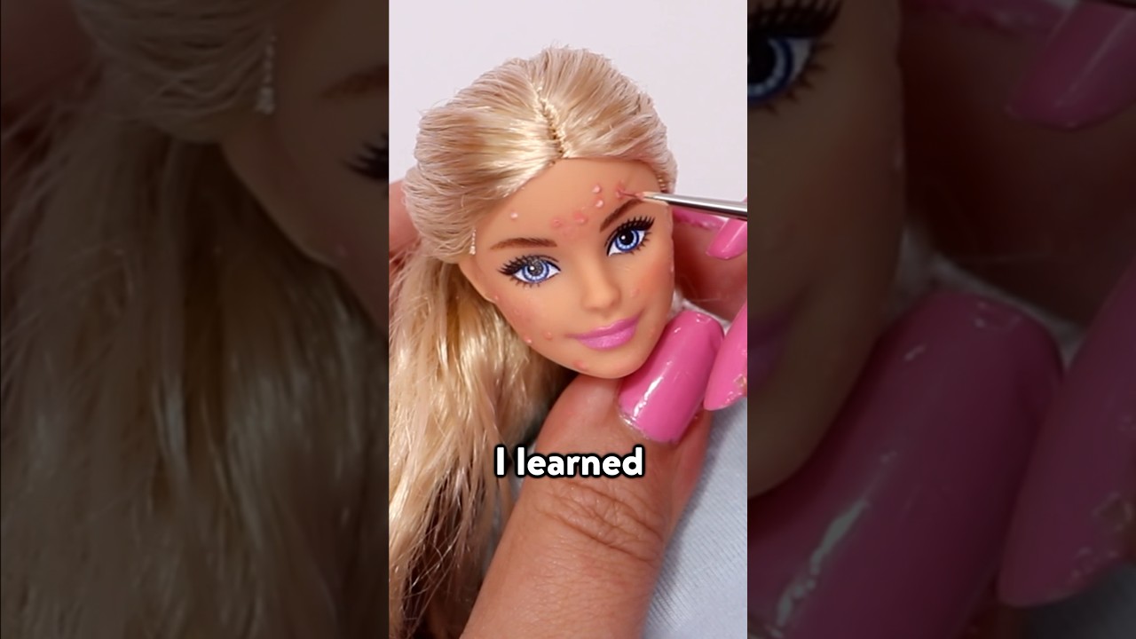 Giving Barbie Acne