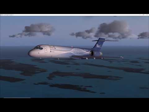 IFR From Key West NAS To Palm Beach Intl In The Boeing 717