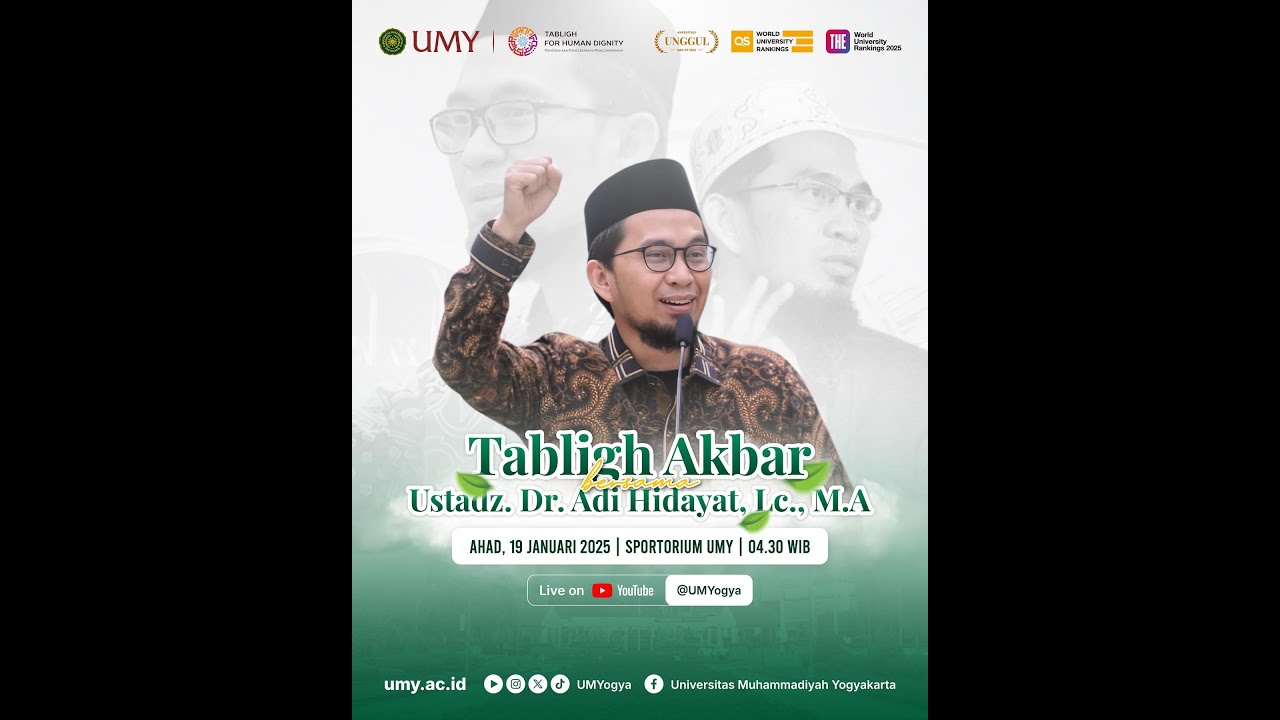 Tabligh Akbar Bersama Ustadz Dr. Adi Hidayat: Membangun Visi Berkemajuan | Galaxy.ai
