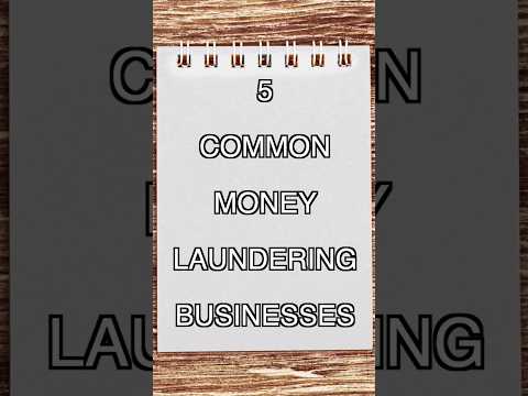 5 Common Money Laundering Businesses