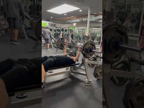 The 72 year old Coach then got 215 lbs for 1 rep and is far from done!