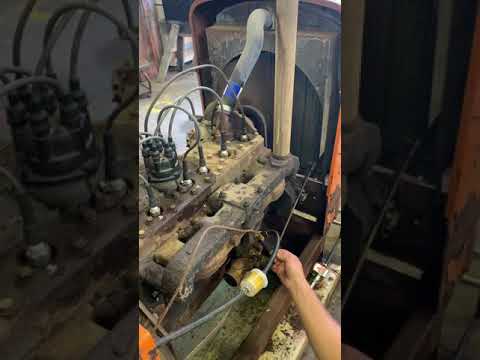 Continental flathead f-245 6 cylinder first start up in years!