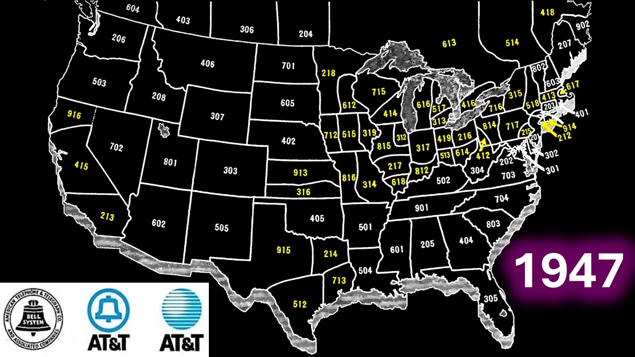AT&T Long Lines: The Area Code System