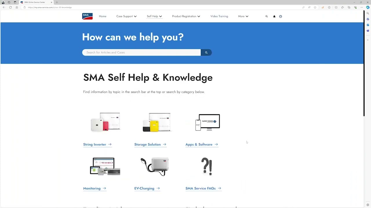 Explore the SMA Online Service Center: Features & Benefits