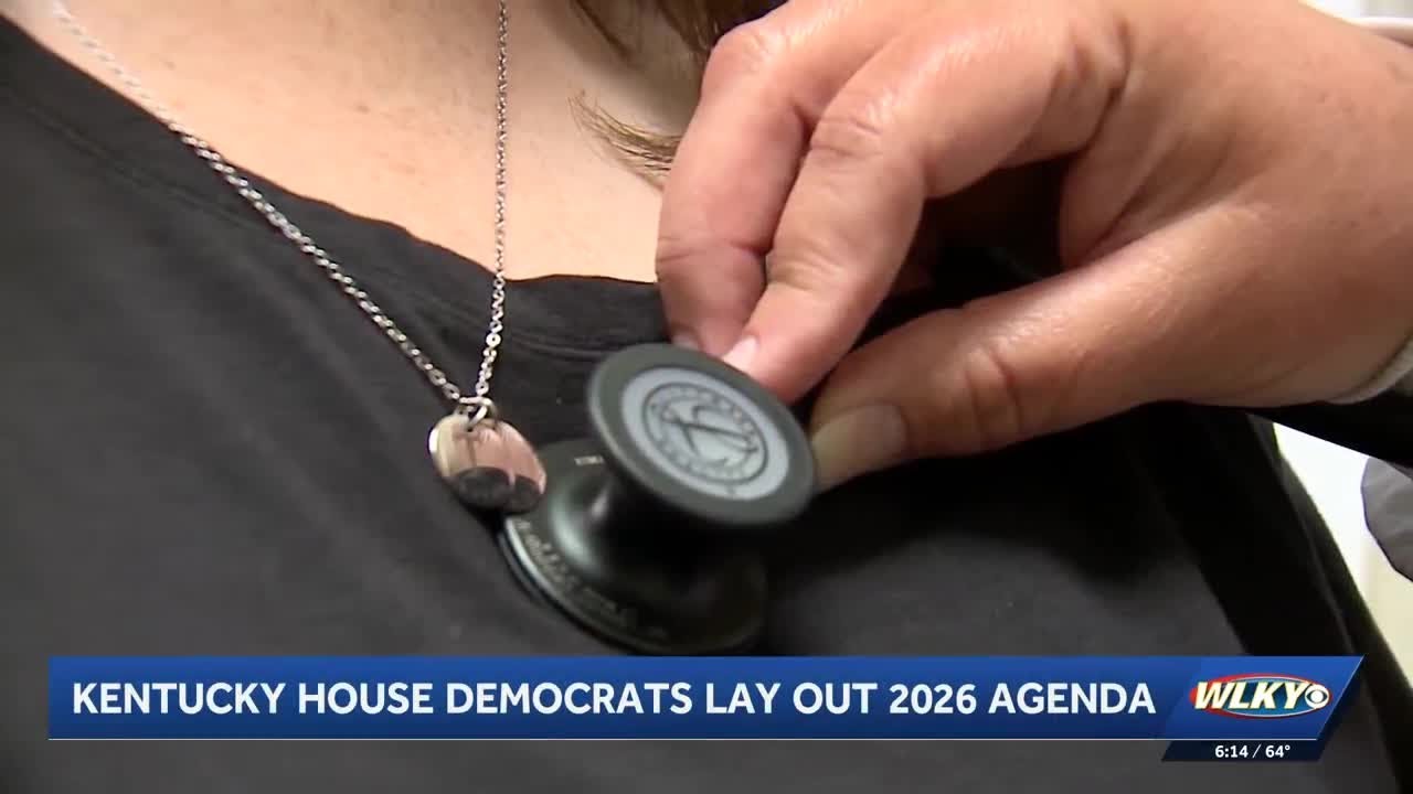 Kentucky House Democrats lay out their agenda for the 2026 legislative session