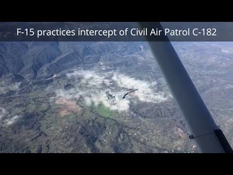 Here's How F-15s Practice Intercepting Errant Civilian Planes for the ...