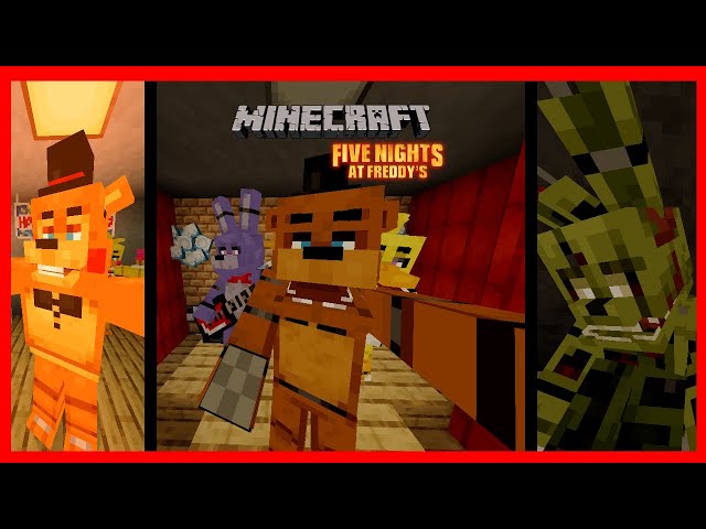 Five nights at Freddy's 2 MAP Redux Minecraft Map