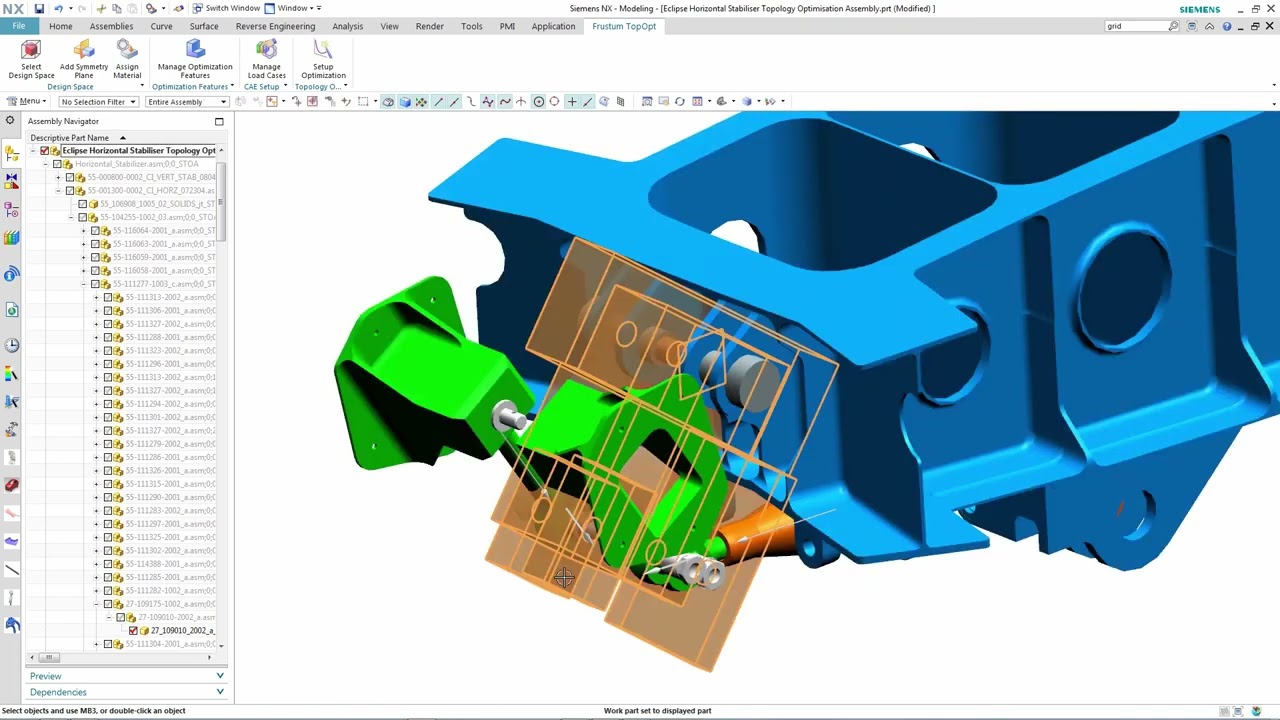 Topology Optimization Demo for Simulation Driven Design