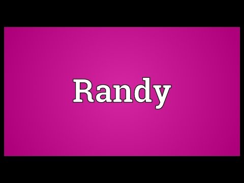 Randy Meaning