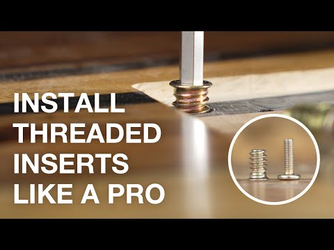 Install Threaded Inserts Like a Pro | Your Ultimate Guide | DIY Tutorial ๐ฏ