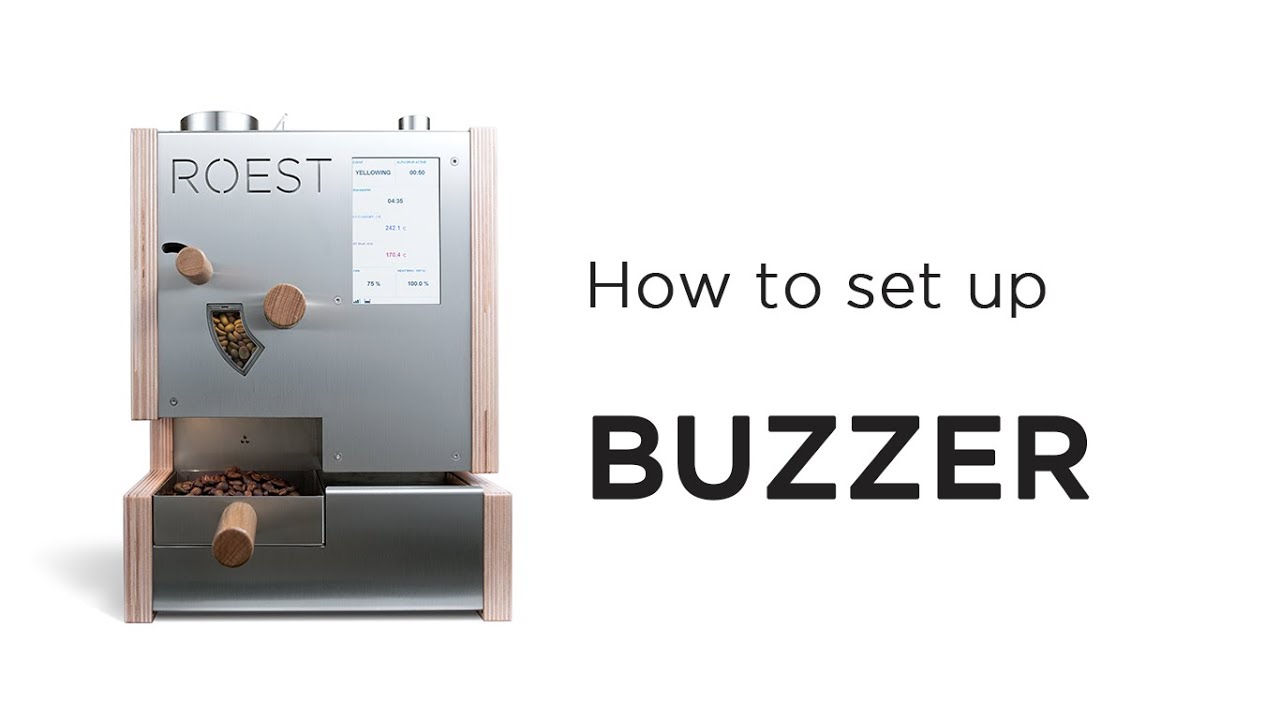 ROEST feature: Buzzer - how to set it up