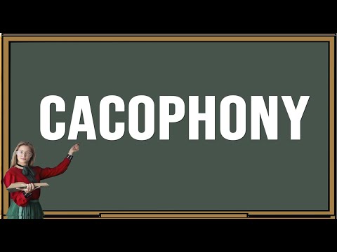 How to Pronounce Cacophony | Cacophony Pronunciation