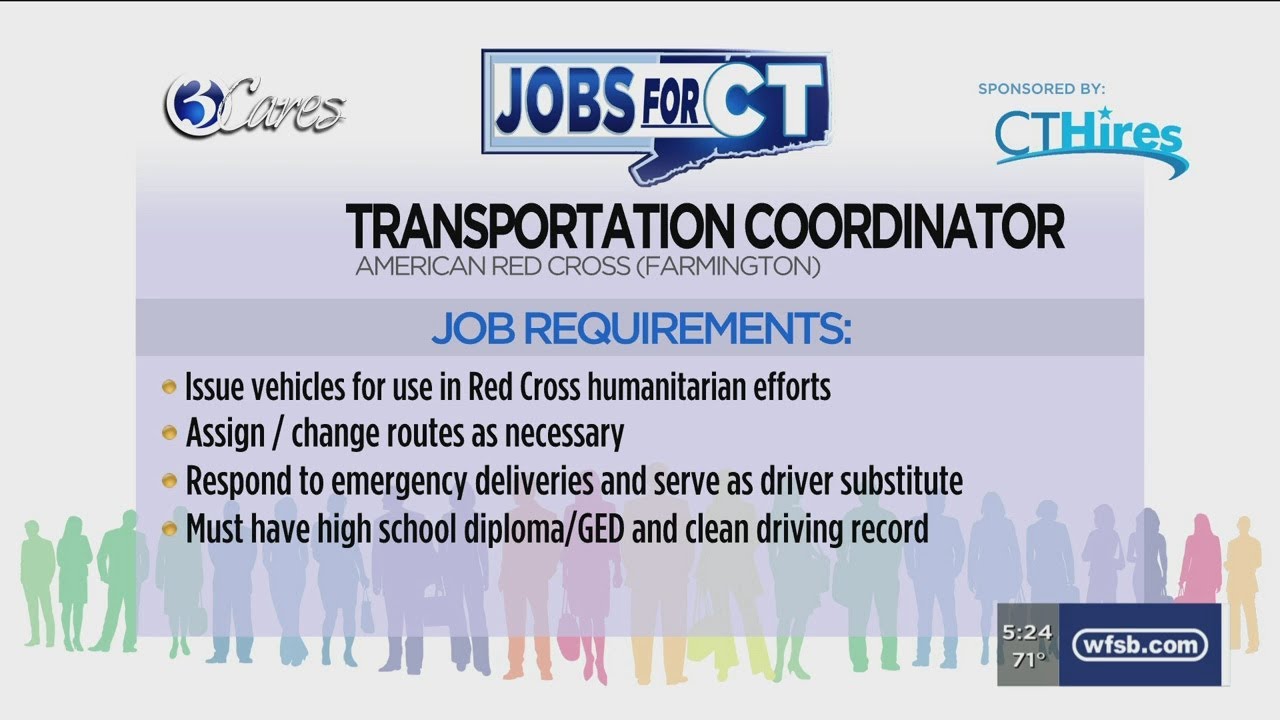 Jobs for CT: Transportation Coordinator