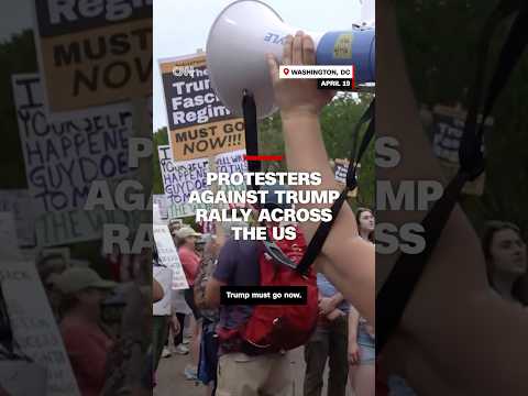 Protesters against Trump rally across US