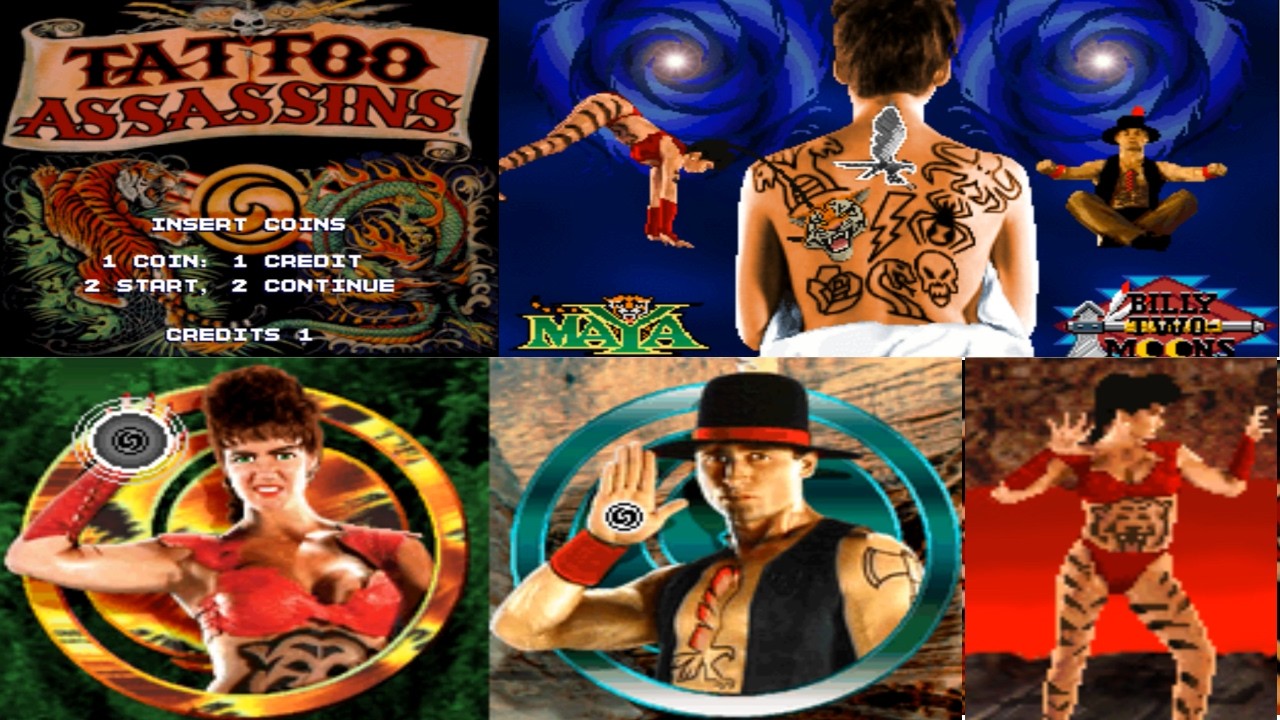 Tattoo Assassins 1995 Data East