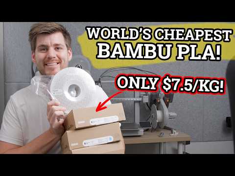 [ONLY $7.5/KG?!🤯] BEST PLA Filament For Bambu Lab A1?!  BAMBU LAB PLA LITE REVEALED! 🔥🔥🔥