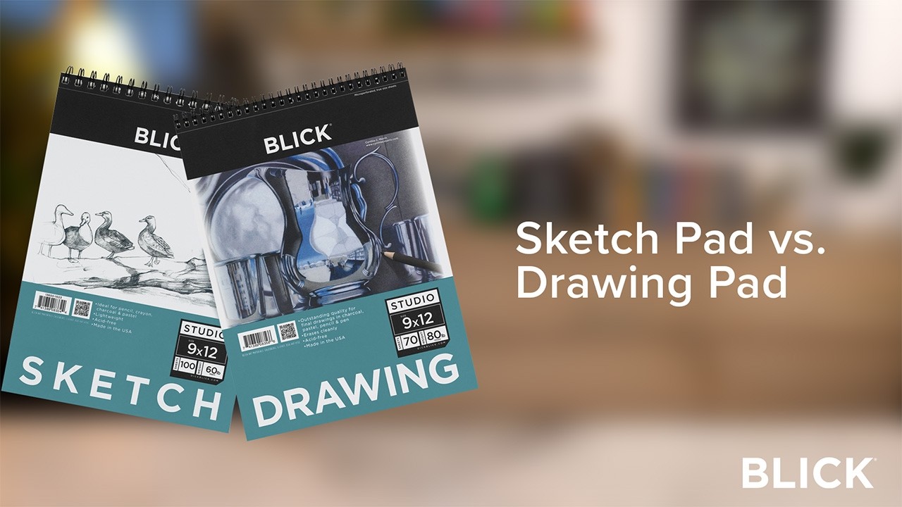 Drawing Pads vs. Sketch Pads: Is There REALLY a Difference?!
