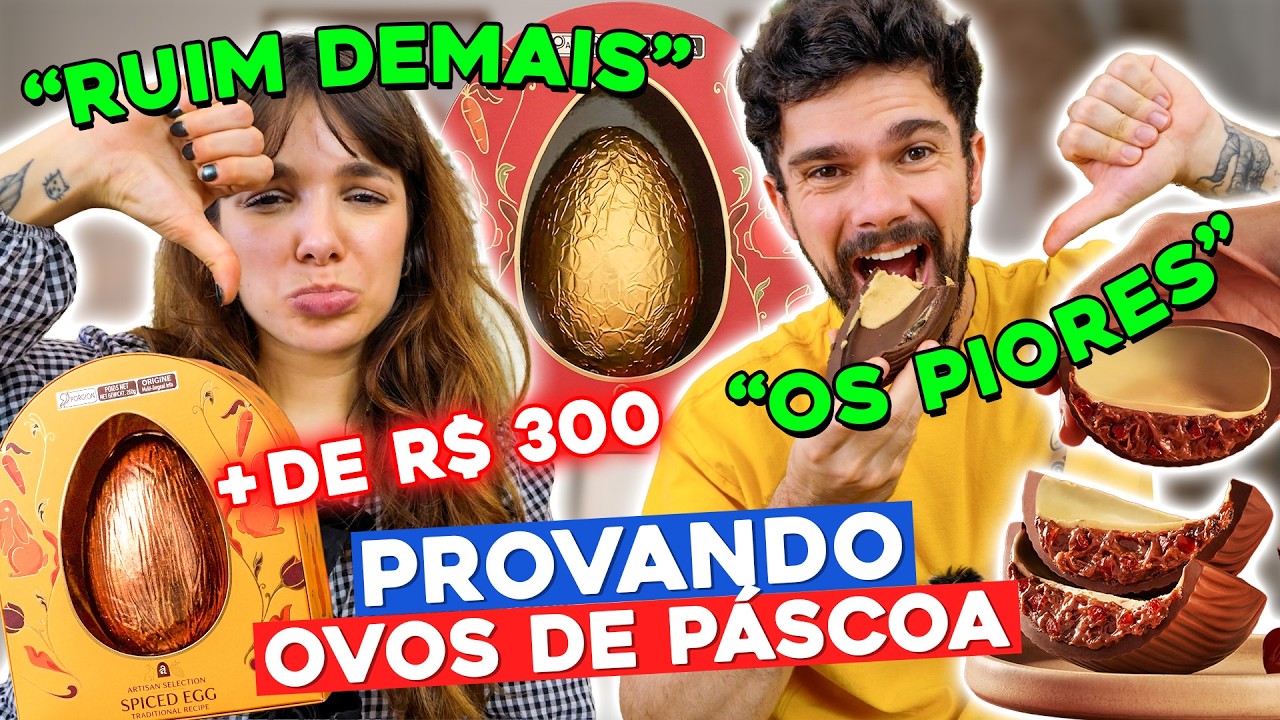 DECEPCIONADOS! Provamos ovos de Páscoa da Bauducco | #PascoaTodoDia