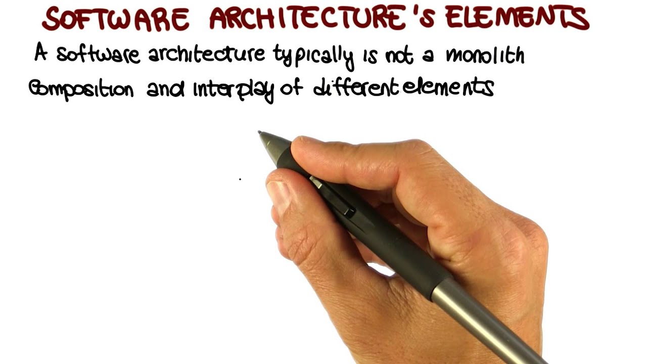 Architectural Elements - Georgia Tech - Software Development Process