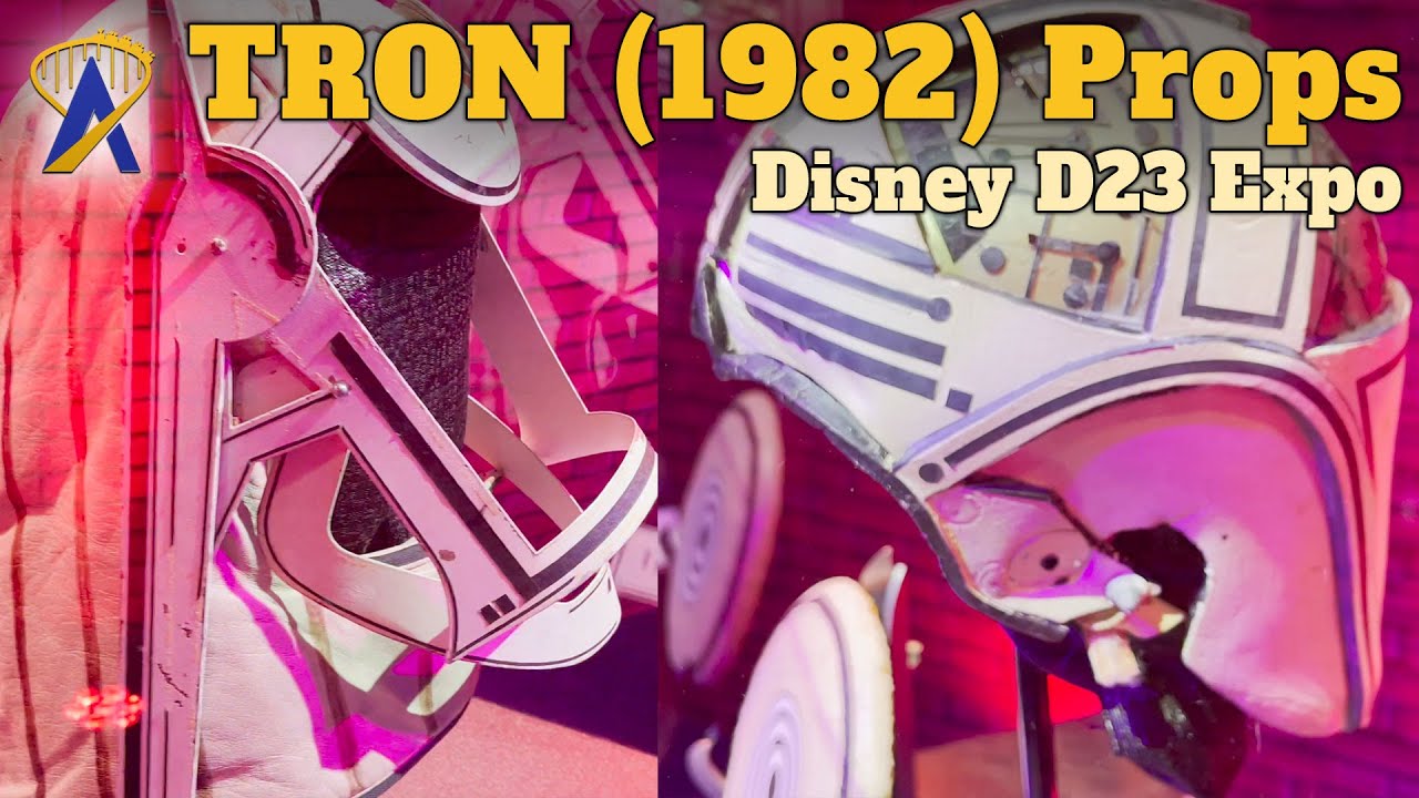 MyDisneyFix | Screen Used TRON (1982) Props Showcased at Disney D23 ...
