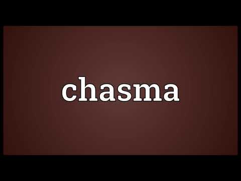 Chasma Meaning