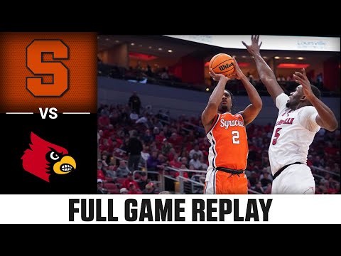 Syracuse vs. Louisville Full Game Replay | 2023-24 ACC Men's Basketball