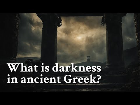 What is darkness in ancient Greek? Greek Mythology Story