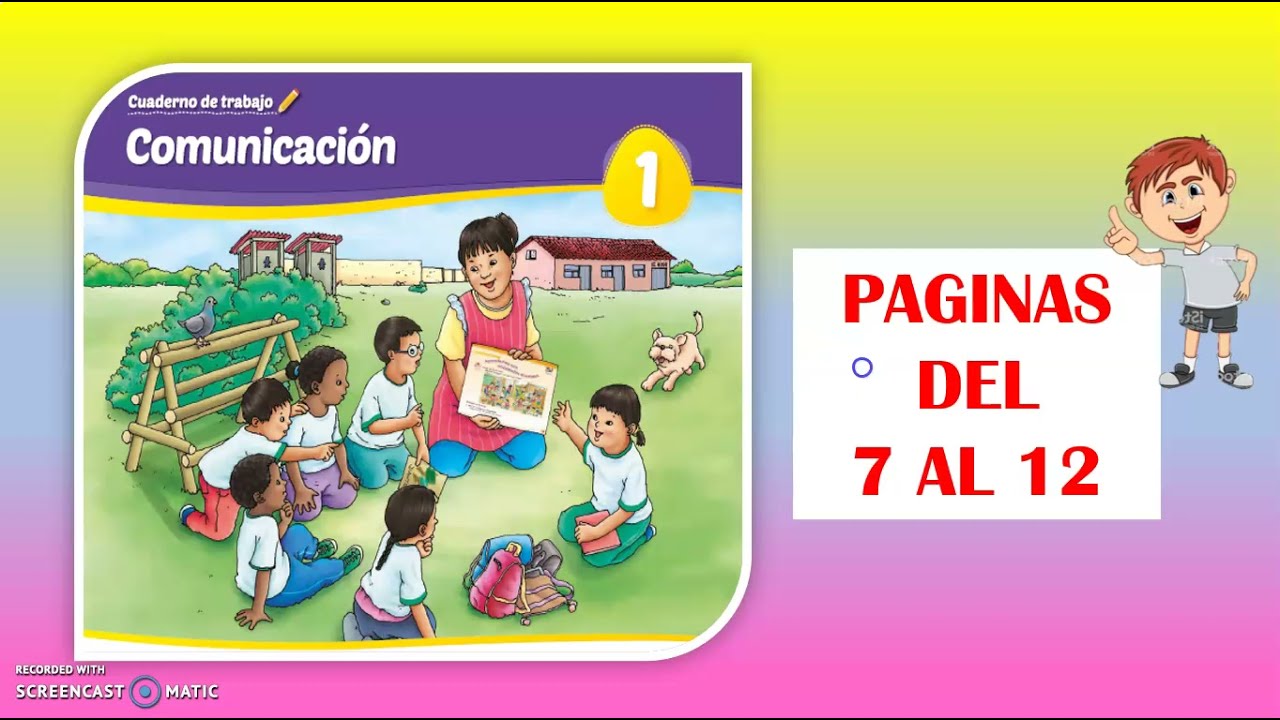 LIBRO 1ER GRADO PRIMARIA -COMUNICACION
