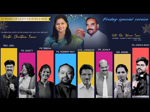 🔴🅻🅸🆅🅴 THANKSGIVING SERVICE | PS. ROBERT ROY | PS. JOHN PRABHAKAR | PS.JOHNSON | PS.JOSHUA | PS.JOEL