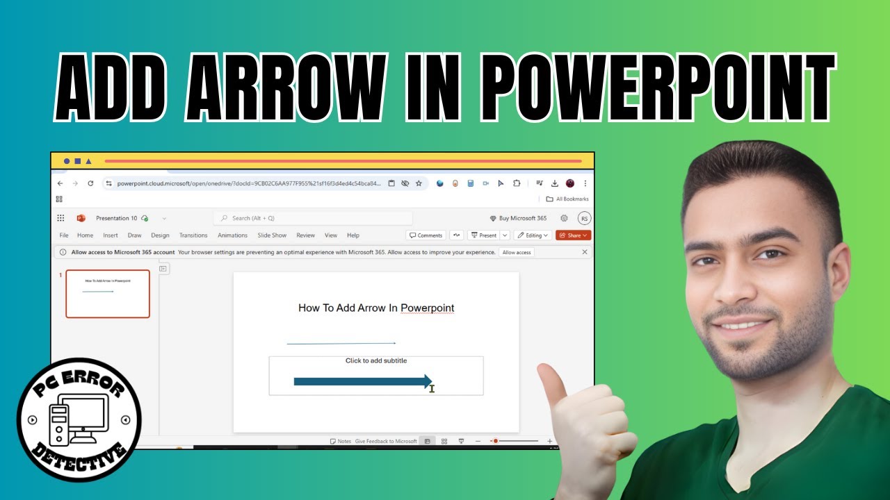 How To Add Arrow In Powerpoint - Quick Tutorial