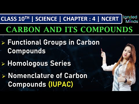 Functional Groups in Carbon Compounds, Homologous Series, Nomenclature ...