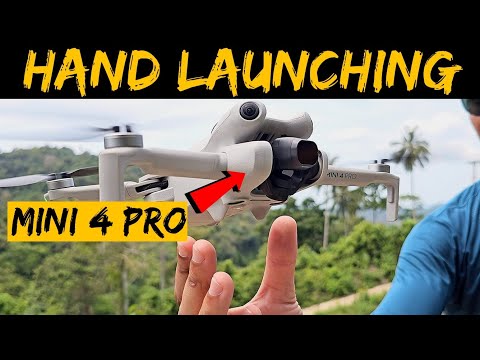 How to Hand Launch Your Drone - DJI Mini 4 Pro