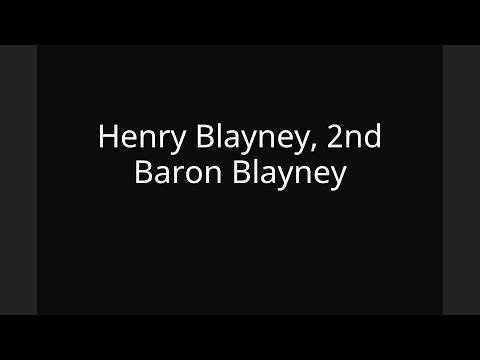 Henry Blayney, 2nd Baron Blayney