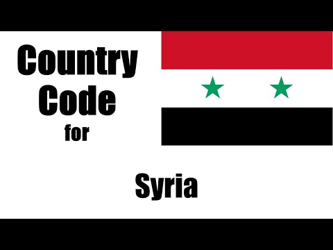Syria Dialing Code - Syrian Country Code - Telephone Area Codes in Syria