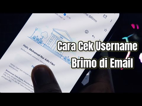 Cara Cek Username Brimo di Email - Terbaru 2025