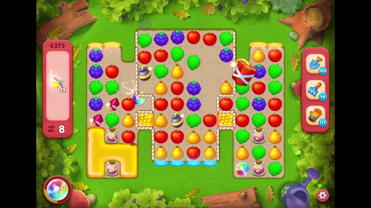 GardenScapes Level 6375 no boosters