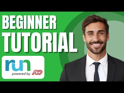 How to Use RUN Powered by ADP Payroll Software | Beginner Tutorial