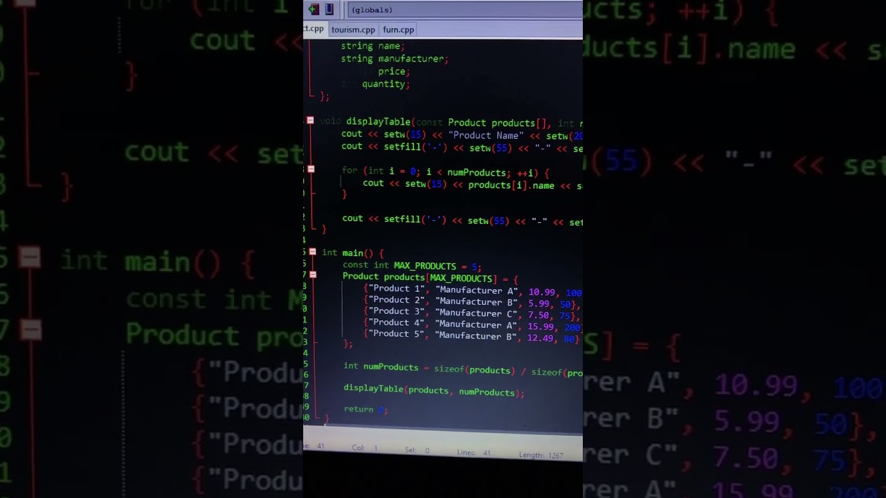 adding products c++ #cpp #code #coding #codemasters #coderstokyo #codinglife #codingninja #coders