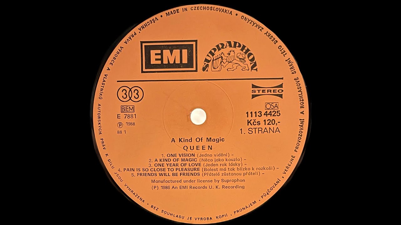 Queen - One Vision (1986) Vinyl Rip