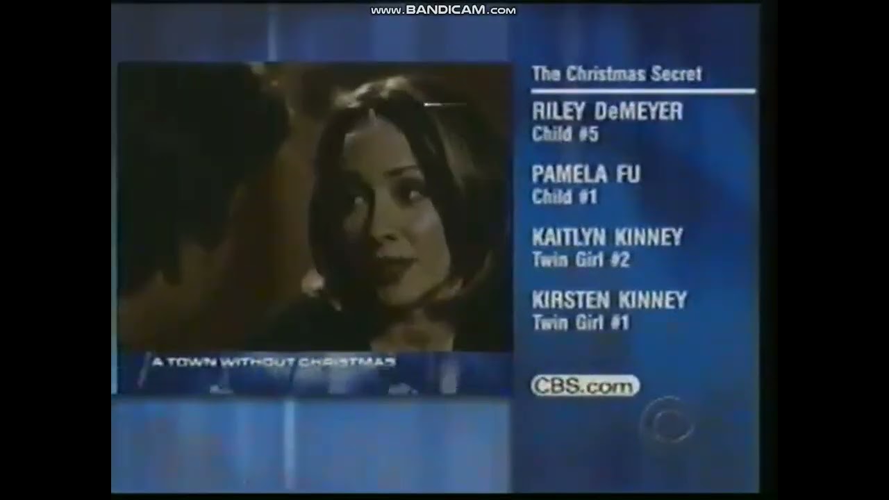 CBS Split Screen Credits (December 14, 2001)