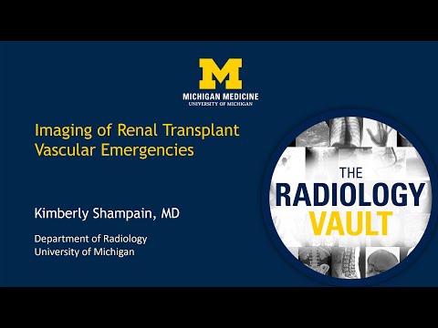 Imaging of Renal Transplant Vascular Emergencies