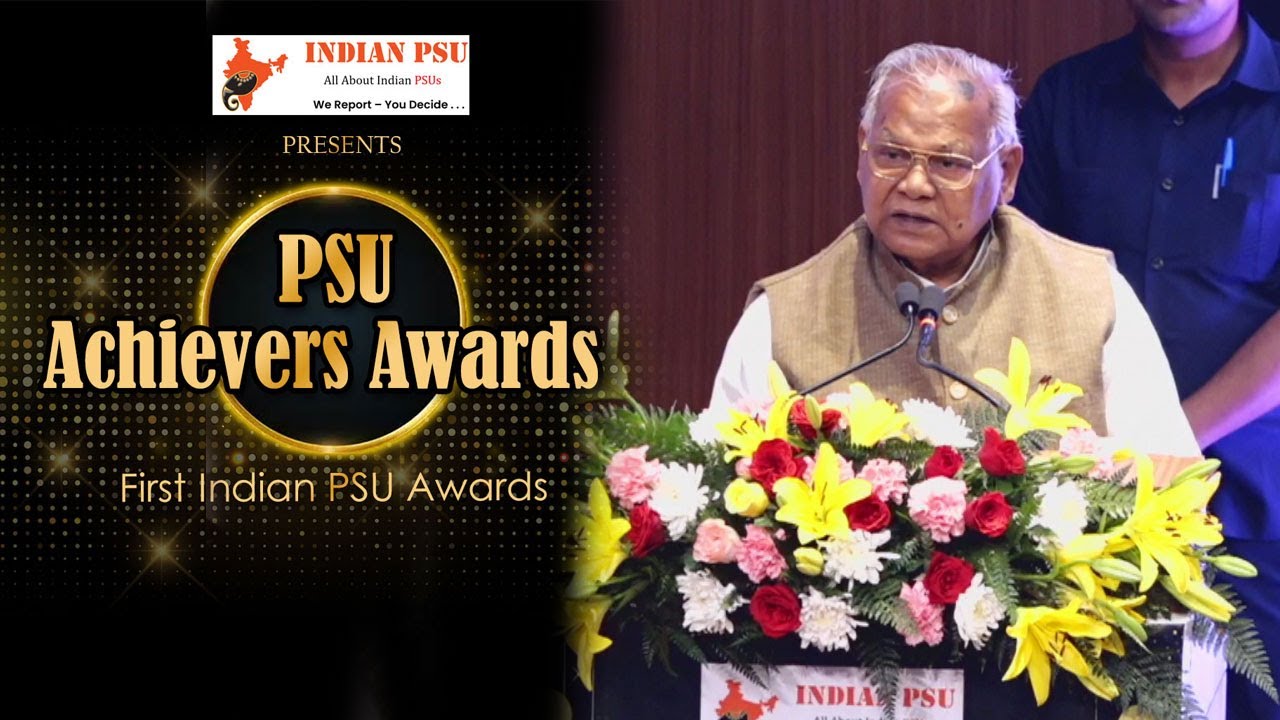 Chief Guest Jitan Ram Majhi, MSME Minister, Keynote at IndianPSU ...