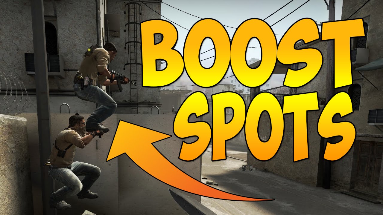 CS:GO Tricks - Dust 2, Boost Spots