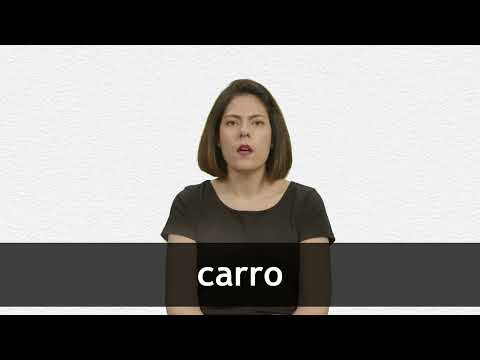 How to pronounce CARRO in European Spanish