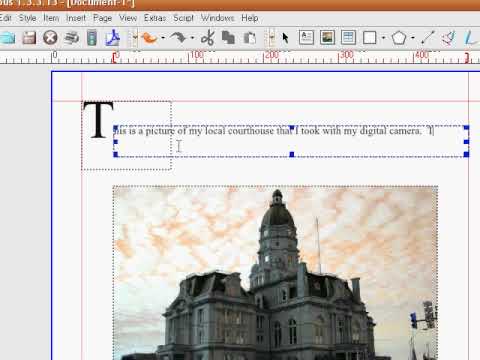 Overview of Scribus, creating a pdf document | Computer Magazines