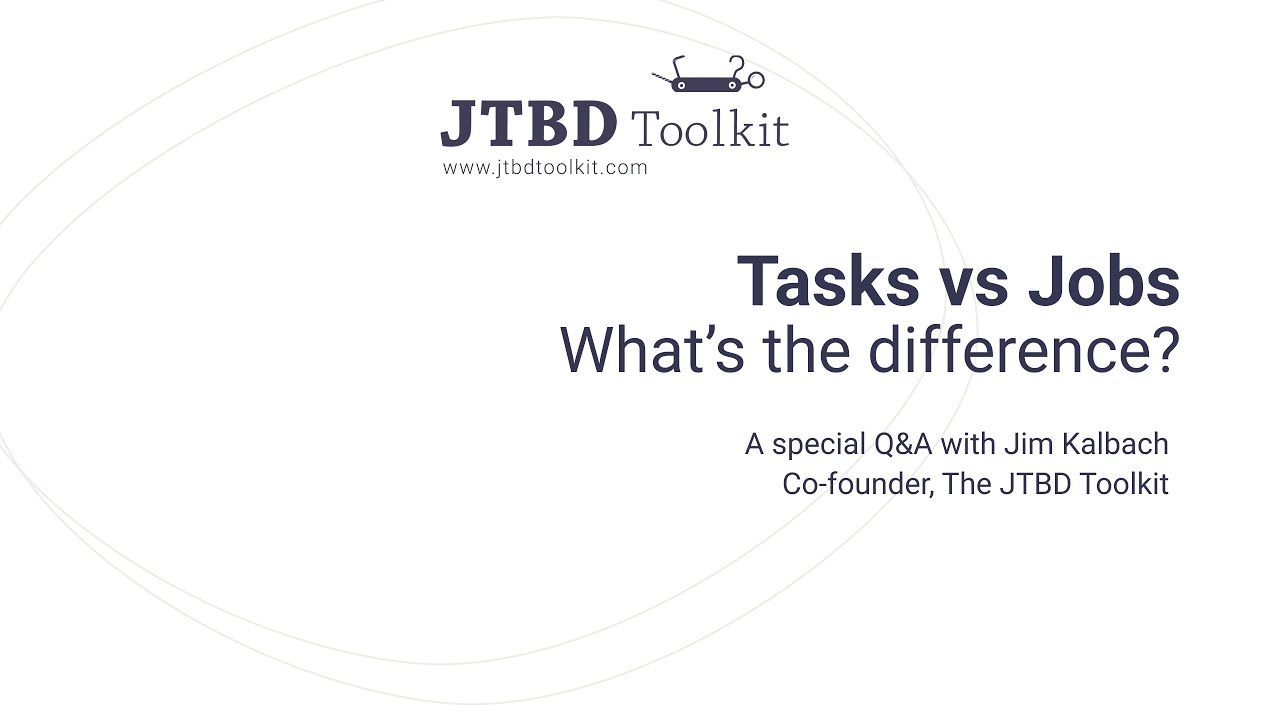 Task vs. Jobs: What's the Difference?