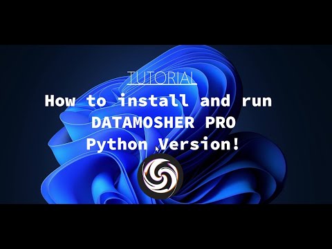 How to install Datamosher Pro - Python Version
