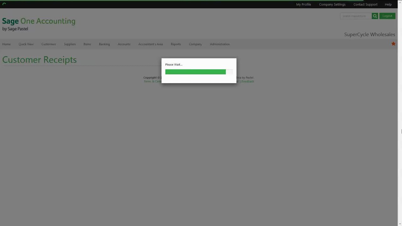 Sage Business Cloud - Accounting: Allocating Customer Receipts and Supplier Payments